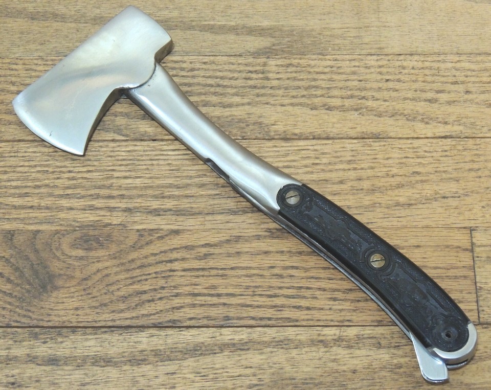 MARBLE SAFETY AXE Co GLADSTONE, MICH 2nd MODELNo. 3 HAWK HEAD POCKET ...