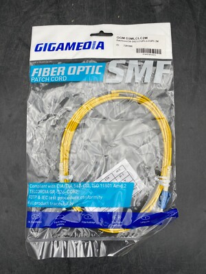 Lot Of 11 Gigamedia Ggmd3Mlclc2M Fibre Optique Patch Cord | eBay