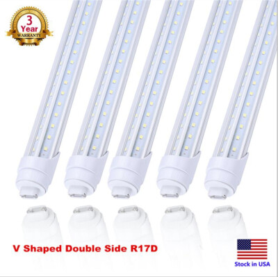 R17D HO Base Rotatable led Tube Light 8ft F96 Replace Fluorescent Bulb ...