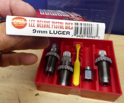 Lee Precision 90963 9mm Luger Deluxe Pistol Carbide 4 Die Set | eBay