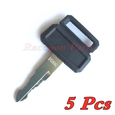 5pcs Daewoo Doosan Terex Excavator Equipment ignition Keys D300 2172 ...