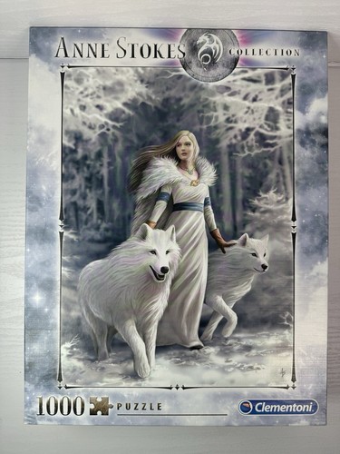 Clementoni 1000 Piece Jigsaw Puzzle - Anne Stokes - Winter Guardians | eBay