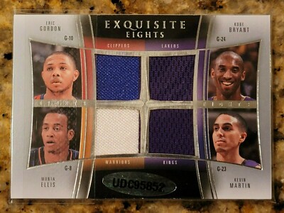 2009-10 Upper Deck Exquisite Exquisite Eights Jersey Kobe Bryant /10 | eBay