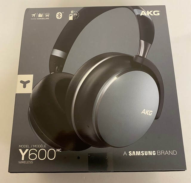 AKG Y600NC Wireless Over-Ear Headset - Silver for sale online | eBay