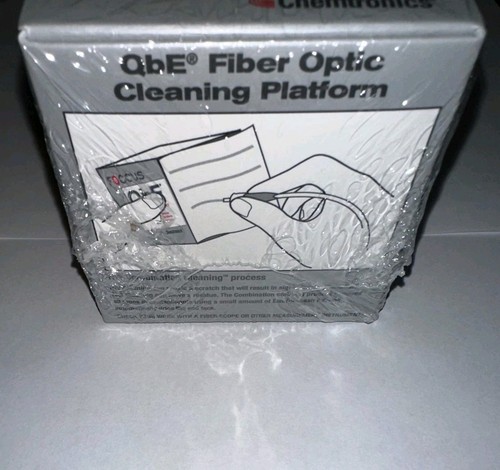 1PC Chemtronics QbE Cleaning Platform / Fiber End Face Cleaner, 200 ct ...