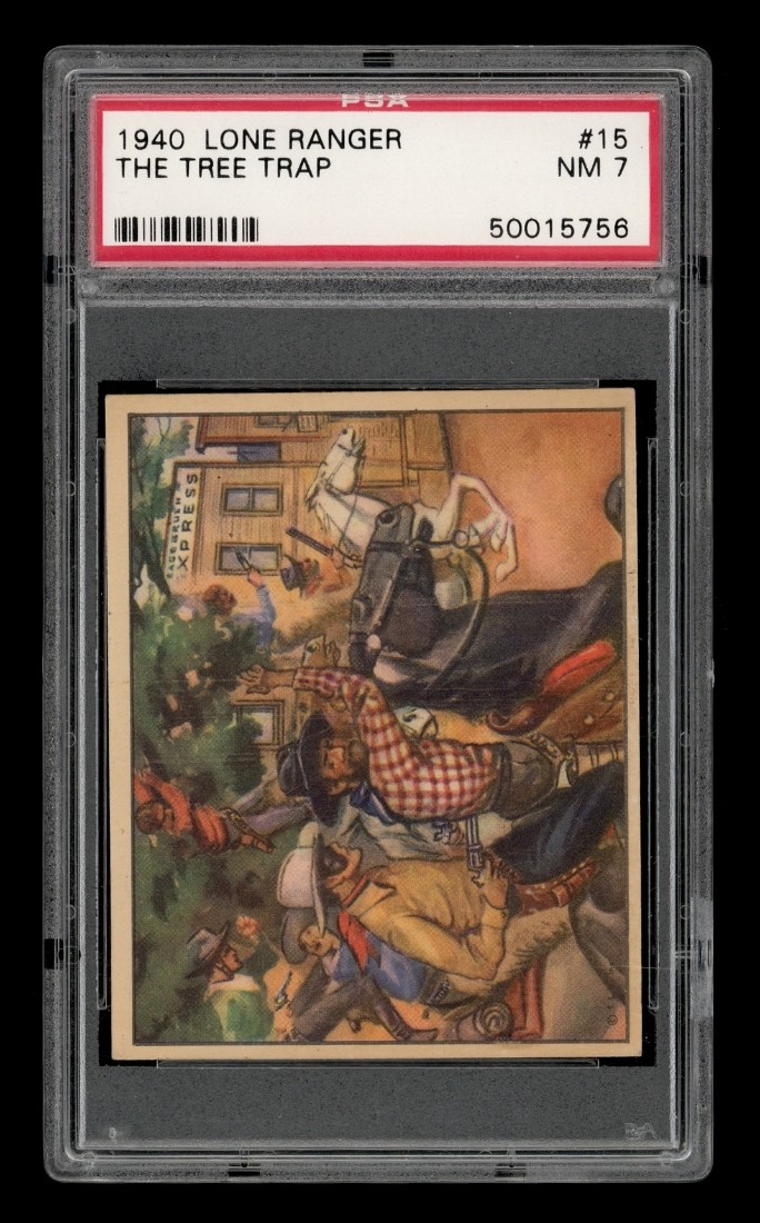 1940 Lone Ranger Set-Break # 15 The Tree Trap PSA 7 NM | eBay