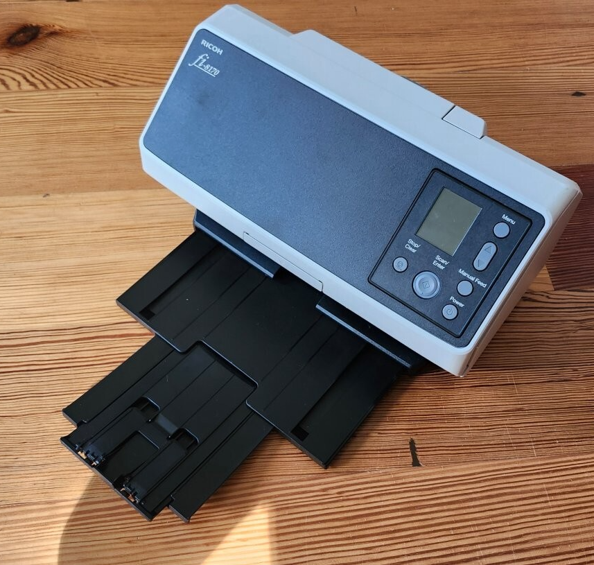 Fujitsu fi-8170 Document Scanner Tested Works Great | eBay