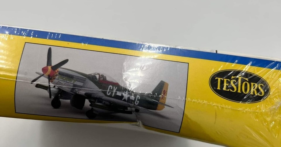 Testors WWII P-51D Mustang 1/48 Scale Model Airplane Kit NEW WITH ...