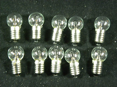 Lionel Trains Light Bulbs # 430 Screw Base 14 Volt - Clear | eBay