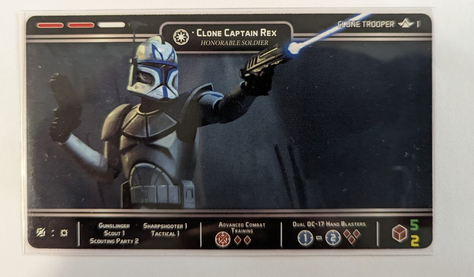 Star Wars Legion Adepticon Promo Captain Rex Tarot Unit Card | eBay
