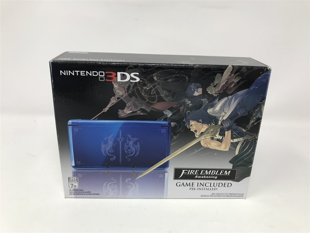 Nintendo 3DS Fire Emblem: Awakening Limited Edition Blue Handheld ...