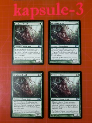 4x Awakener Druid | M10 Magic 2010 | MTG Magic Cards | eBay