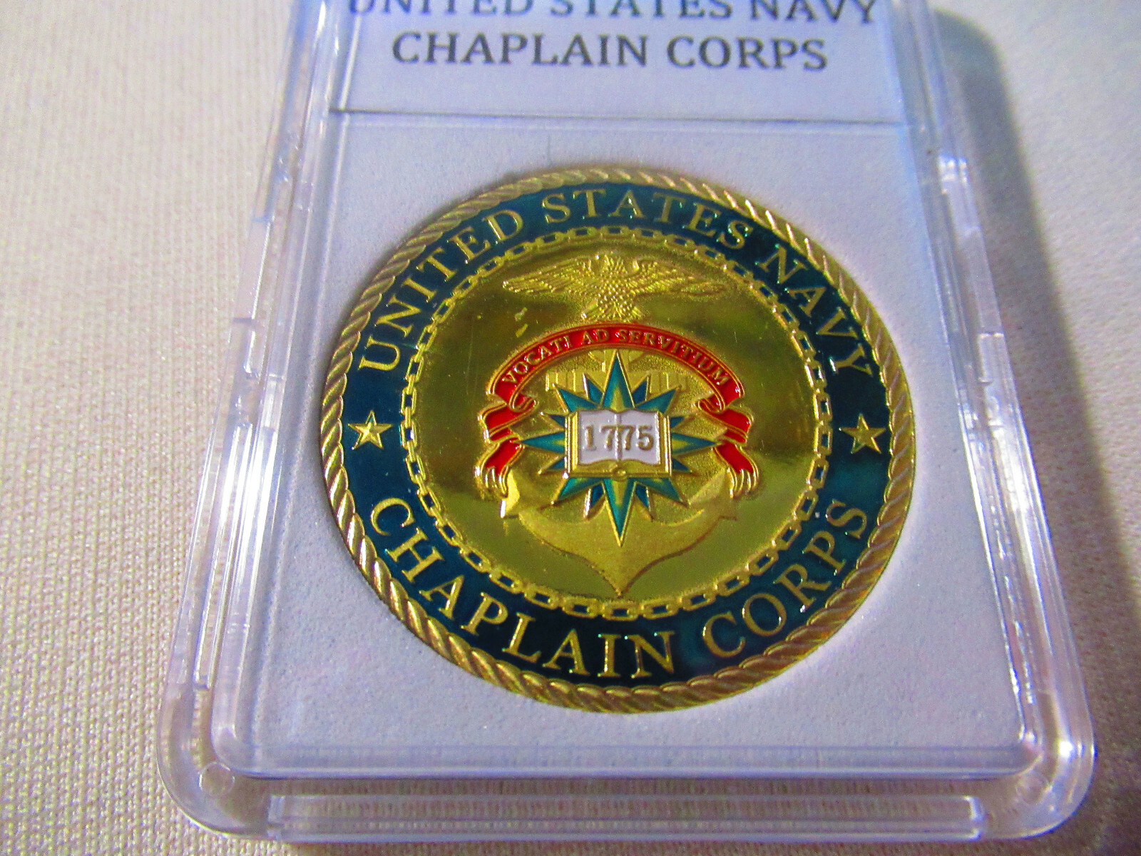 U S NAVY CHAPLAIN CORPS Challenge Coin | eBay