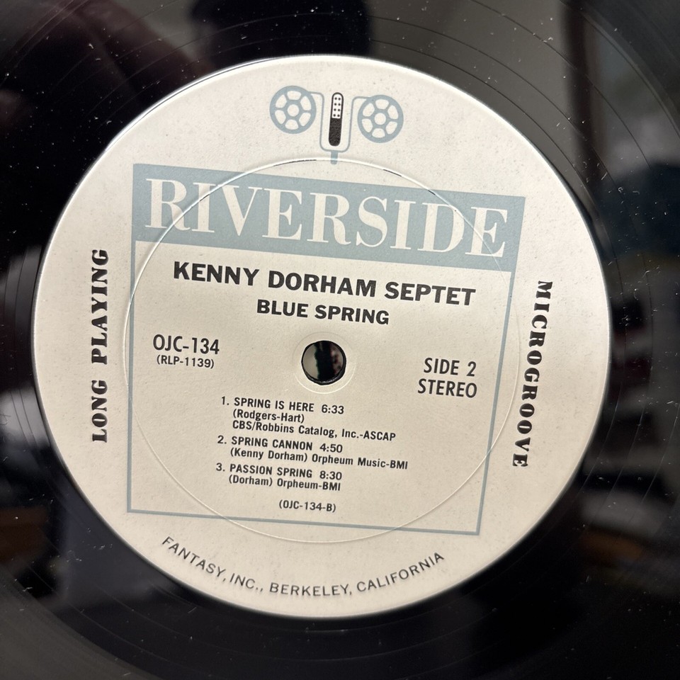 Kenny Dorham - Cannonball Ad Blue Spring Vinyl RLP-1139 Lp Record 1984 ...