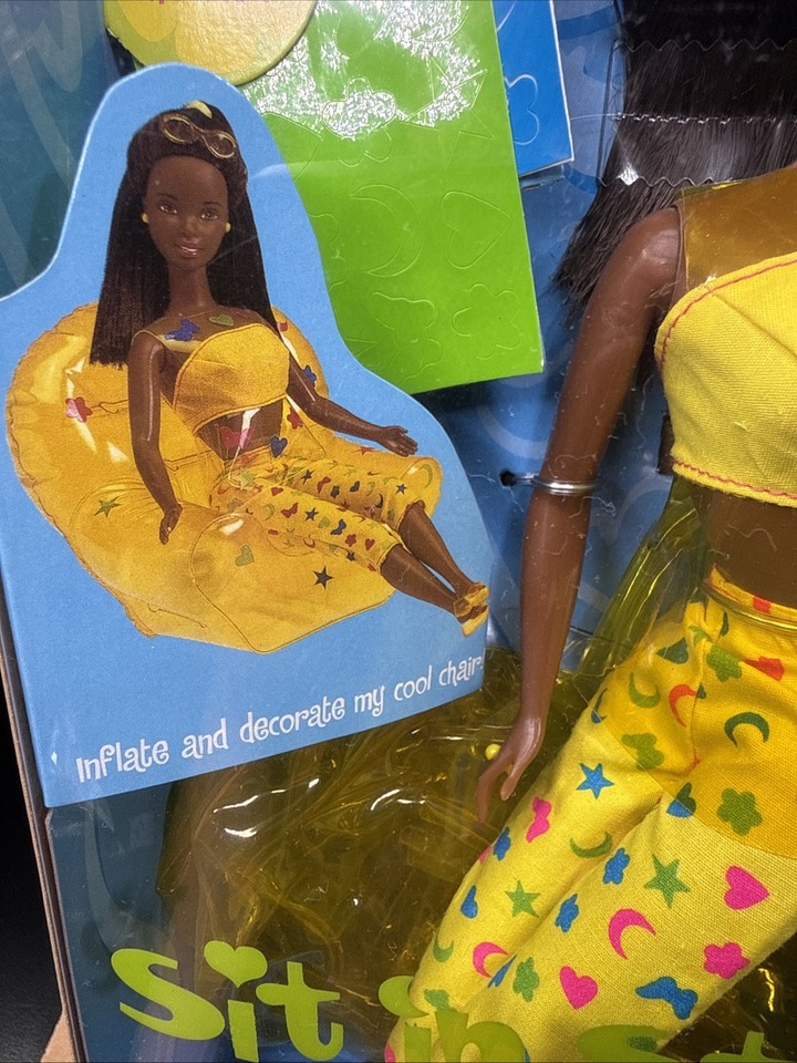 Vintage 1999 Barbie Sit In Style MISB 12" Christie Doll Mattel 23422 | eBay
