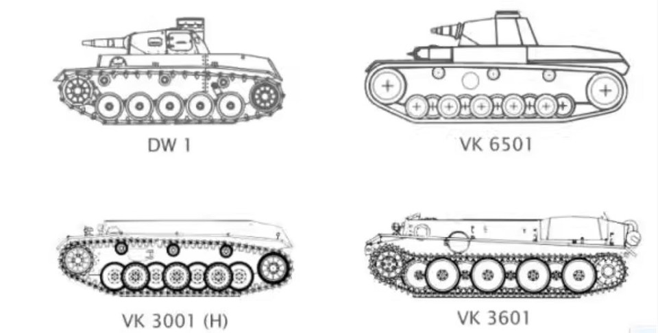 3D printing model 1/72/35 Pz.Kpfw.VI Ausf.B (VK36.01H/VK65.01H) Tank ...