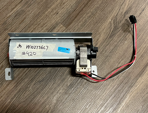 Whirlpool Oven Cooling Fan Motor Assembly Part # W10273667 Used #920 | eBay