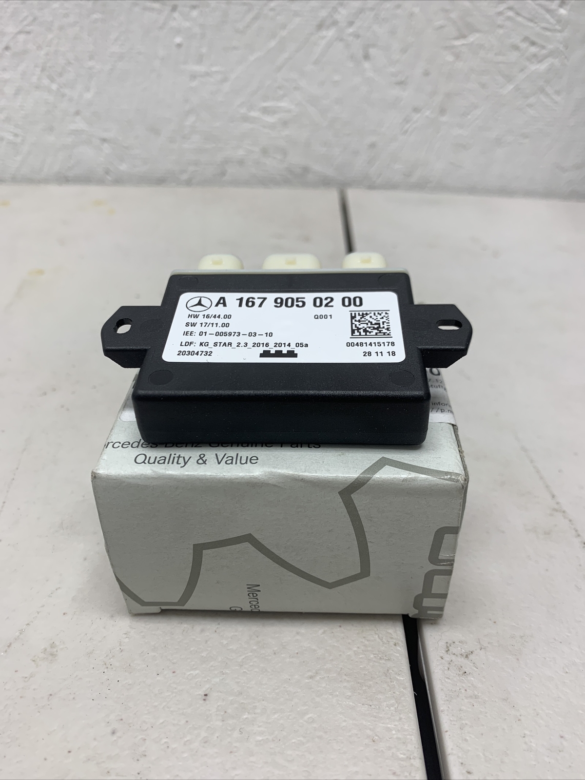 Genuine Rear Bumper Switch Control Module for MERCEDES A1679050200 for ...