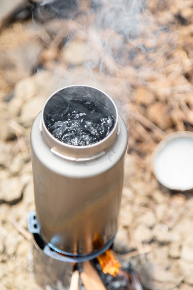 Keith Titanium Ti3070 Nesting Camp Set - Plastic-Free Bottle, Mug ...