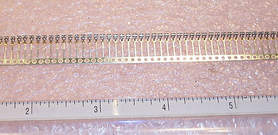 QTY (100) DUAL-IN-LINE PIN CONTACT TERMINALS .100 AA08AA-T22A-SBC NAS ...