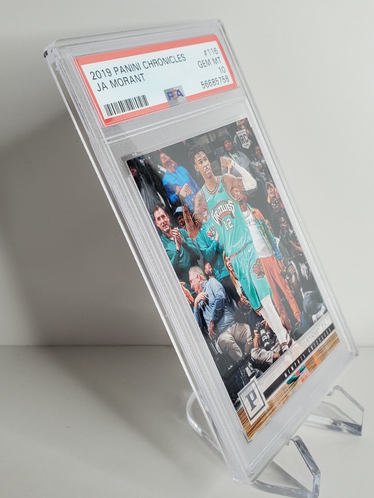 🔥 PSA 10 - 2019-20 Chronicles "JA MORANT" #116 YOUNG DOLPH Key Glock ...
