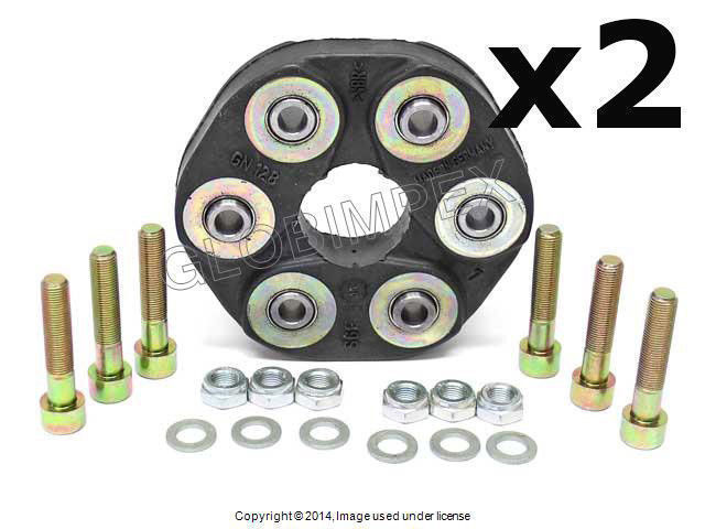 Mercedes w123 FRONT/REAR Flex Disc Kit Set of 2 FEBI BILSTEIN +1 YEAR ...