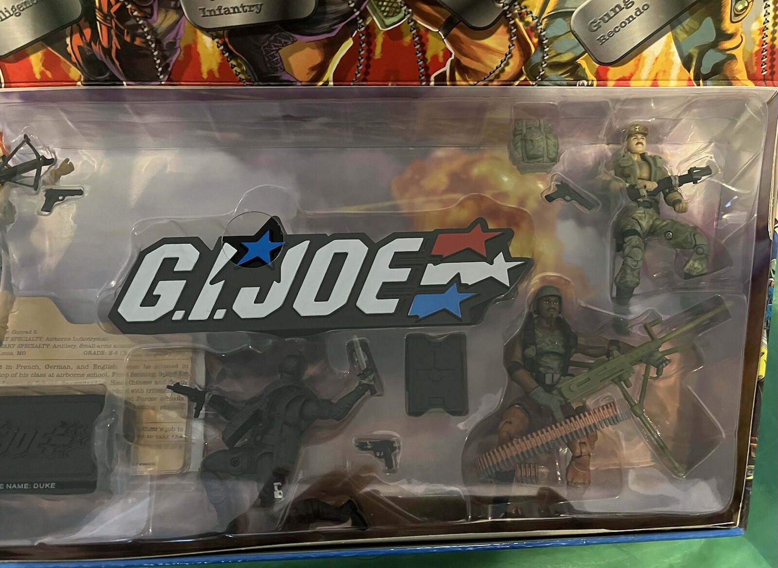 GI Joe 25th Anniversary Both Sets GI Joe And Cobra, 5 Figures Each ...