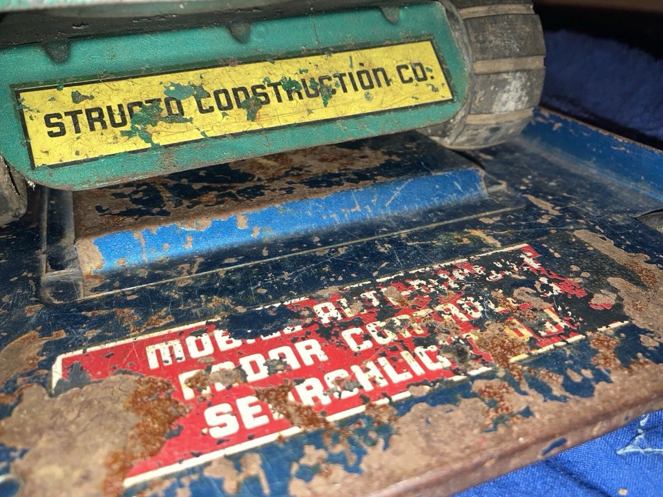 Structo Construction Co Low Boy And Steam Shovel | eBay