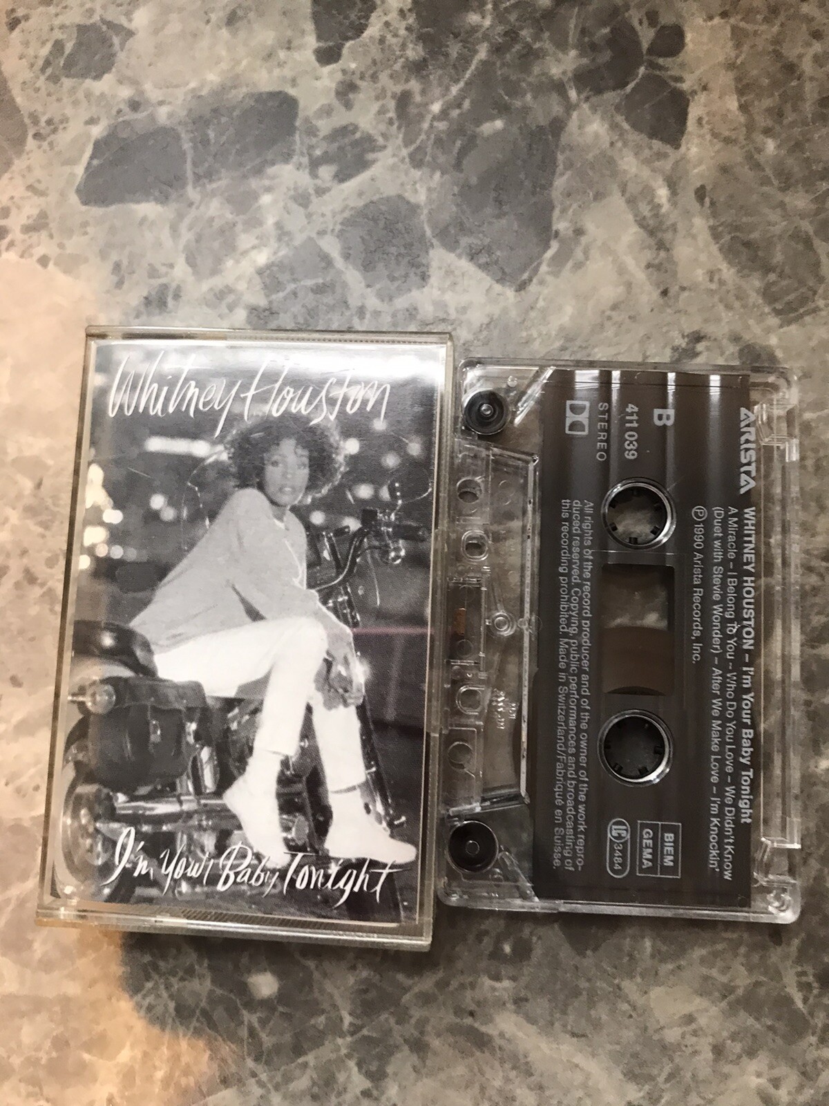 Whitney Houston - Im your baby tonight - cassette tape | eBay UK