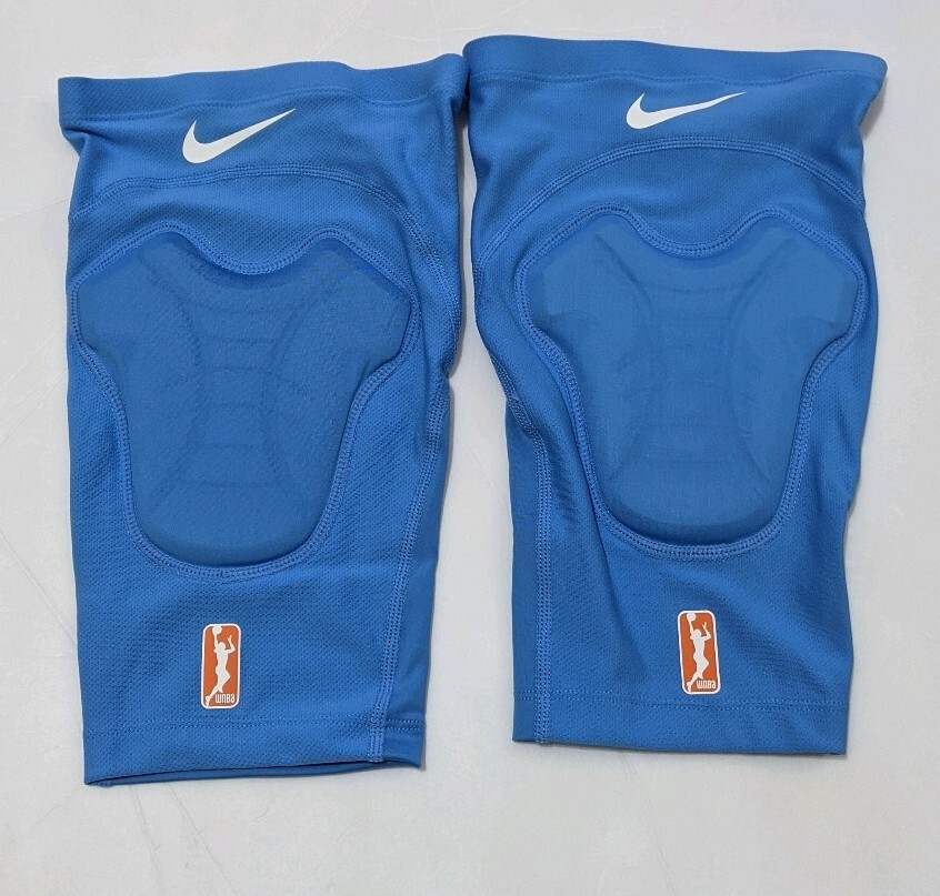 Nike WNBA Pro Hyperstrong Padded Knee Sleeves Unisex S/m Blue Pac473 ...