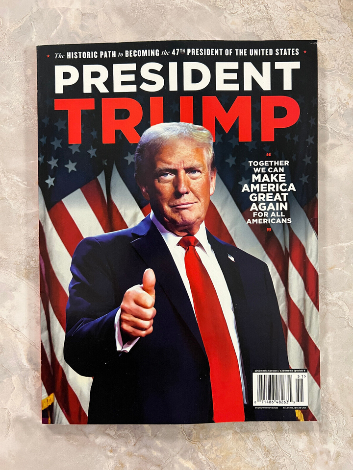 PRESIDENT DONALD TRUMP SPECIAL EDITION & TIME MAGAZINE 2024 | eBay