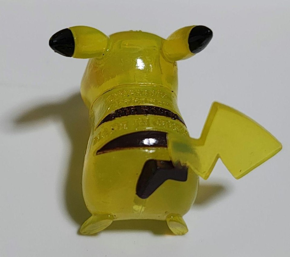 Pokemon Pikachu Eevee Miniature Figure Set 2005 TOMY, Clear, Small ...