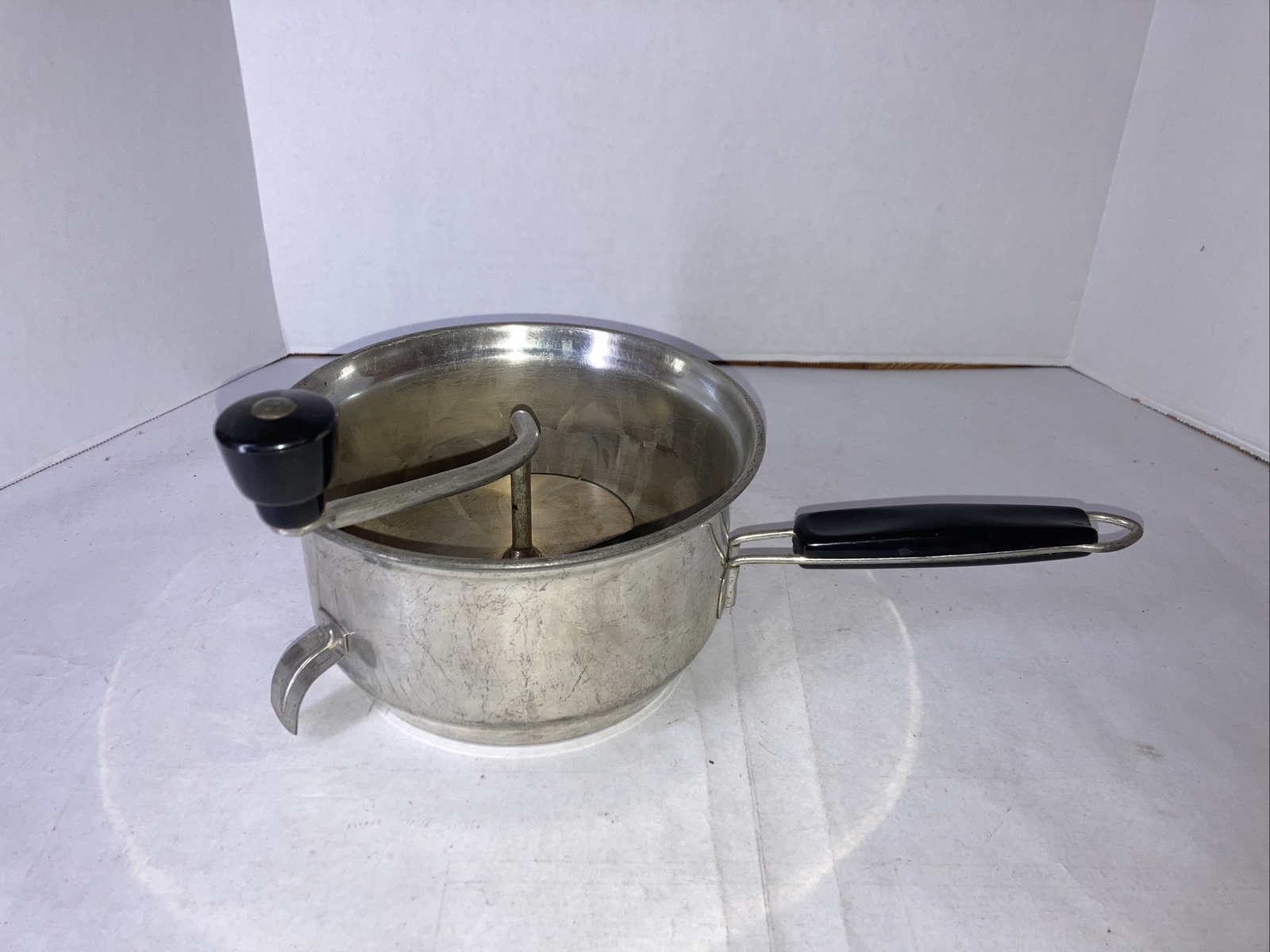 Foley Mfg Vintage Food Mill 7" Masher Ricer Strainer Kitchen Hand Crank ...