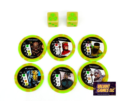 Marvel Heroclix Avengers War of the Realms Dice and Token Set | eBay