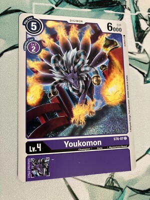 Youkomon ST6-07 C Digimon CCG | Venomous Violet Near Mint English | eBay