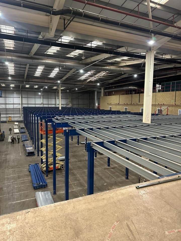 Used Mezzanine Floor 16m x 5m | eBay UK