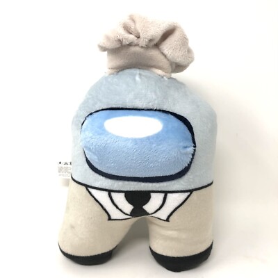 Among Us Plush Buddy Gray/Blue Crewmate The Chef 8" Online Video Game ...