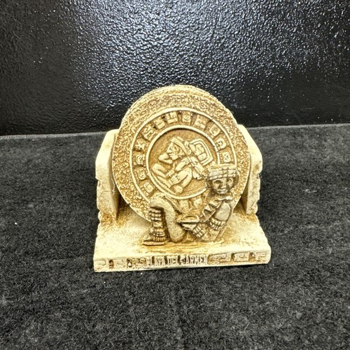 Vintage Aztec Maya Coaster Set Of 6 Mexico Mayan Calendar Decorative ...