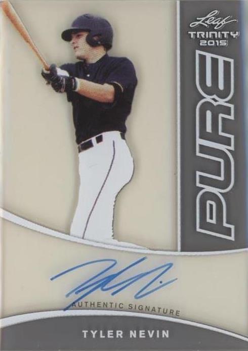 2015 Leaf Trinity - Pure Autographs Tyler Nevin #P-TN1 (AU, RC) for ...