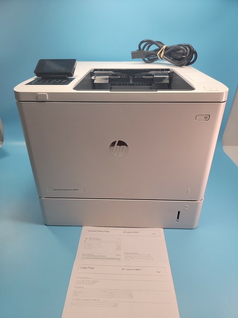 HP LaserJet Enterprise M608 Laser Printer No Toner 21k Pages for sale ...