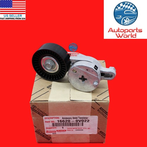 GENUINE TOYOTA CAMRY HIGHLANDER SIENNA tC SERPENTINE BELT TENSIONER ...