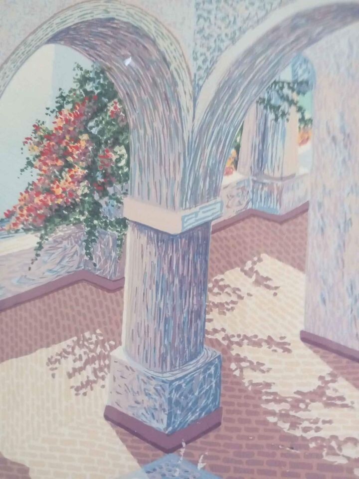 Andrew Rice "Arches II" Original Artist Signed Color Etching - Matter ...