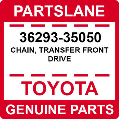 36293-35050 Toyota OEM Genuine CHAIN, TRANSFER FRONT DRIVE | eBay