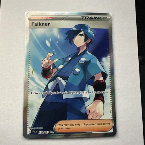 Falkner Pokemon Paldea Evolved 251/193 Full Art Ultra Rare NM | eBay
