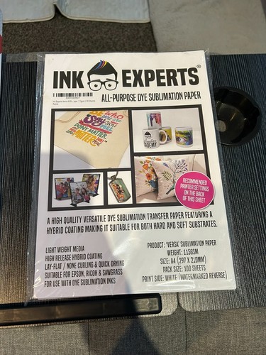 Ink Experts A4 All Purpose Dye Sublimation Paper - 83 sheets from pack ...