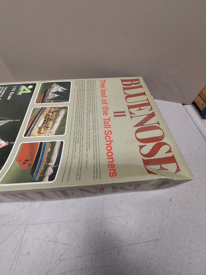 NEW UNBUILT - ARTESANIA LATINA - BLUENOSE II 20500 1:75 Tall Schooner ...