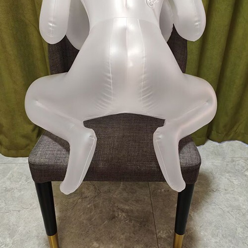 Inflatable Blow Up Female Squatti Doll Hen Party Stag Night Joke Gift ...