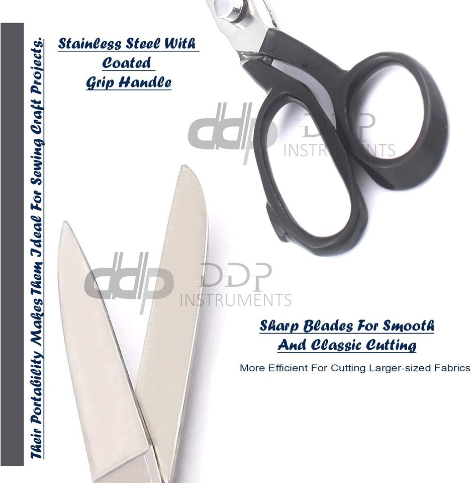 New 14"Tailor Upholstery Scissors Black Shear HEAVY DUTY RAZORS sharp ...