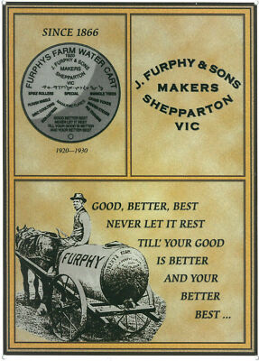 Furphy Since 1866 Tin Metal Sign Man Cave 20 x 30 cm | eBay