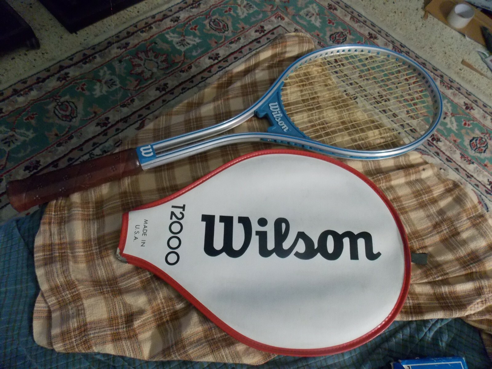 Vtg CHRIS EVERT Rally WILSON T2000 Aluminum Tennis Racquet Racket W ...